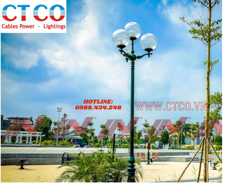 Công ty cung cấp bóng đèn và trụ đèn chiếu sáng giá tốt tại Đà Nẵng